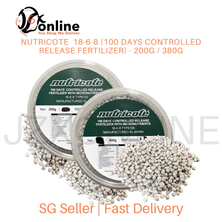 NUTRICOTE 18-6-8 (100 days controlled release fertilizer) - 200g / 380g ...