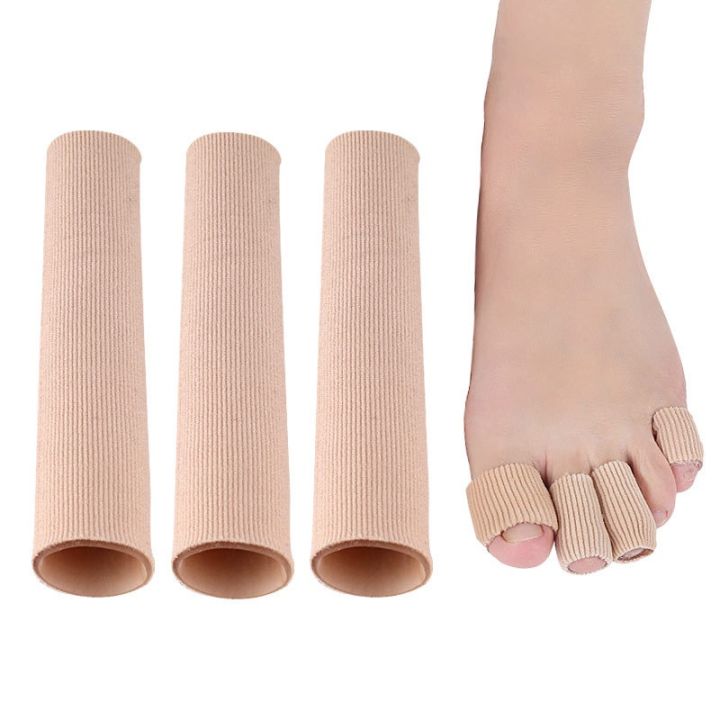 Cuttable Toe Tubes Sleeves Protectors Elastic Fabric Lined with ...