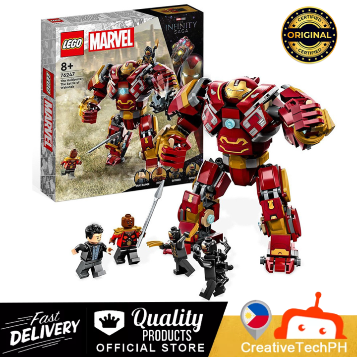 LEGO Marvel 76247 LEGO Super Heroes 76247 The Hulkbuster The Battle of ...