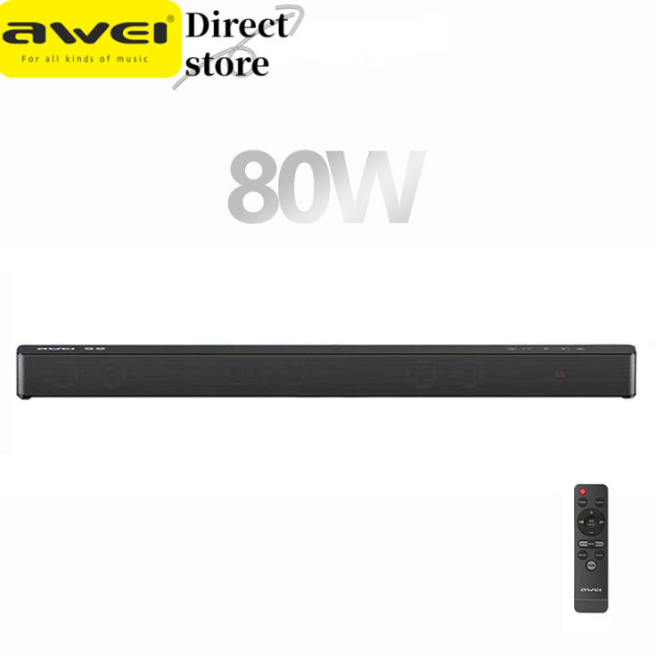 Awei Y998 Wireless Bluetooth Soundbar Home Theater With 8 Built-in ...