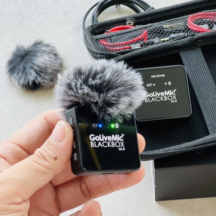 GoliveMic Blackbox GL-B GLB MAX Wireless Microphone Video Recording ...