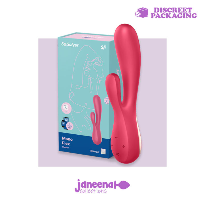 JaCol Satisfyer Mono Flex Connect App-Controlled Long Distance Vibrator ...