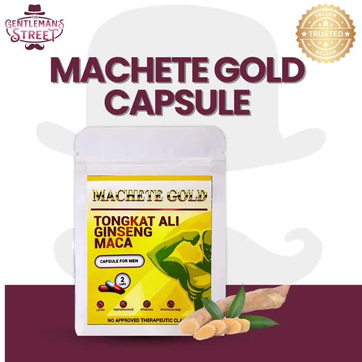 Machete Gold Tongkat Ali Capule Set of 2, 5 and 10 | Lazada PH