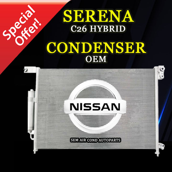 NISSAN SERENA C26 HYBRID OEM TAIWAN NEW CONDENSER/ KONDENSER (CAR ...