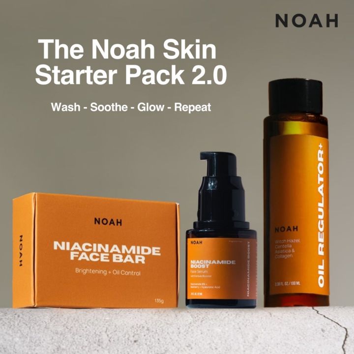 The Noah Skin Starter Pack 2.0 (Face Bar, Serum, Toner) | Lazada PH