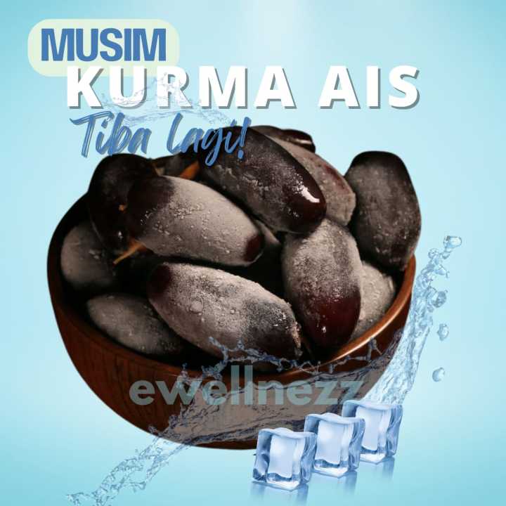 Kurma Sejuk Beku Ais Jumbo Premium Rotab Sejook Segar dari Mesir | Lazada