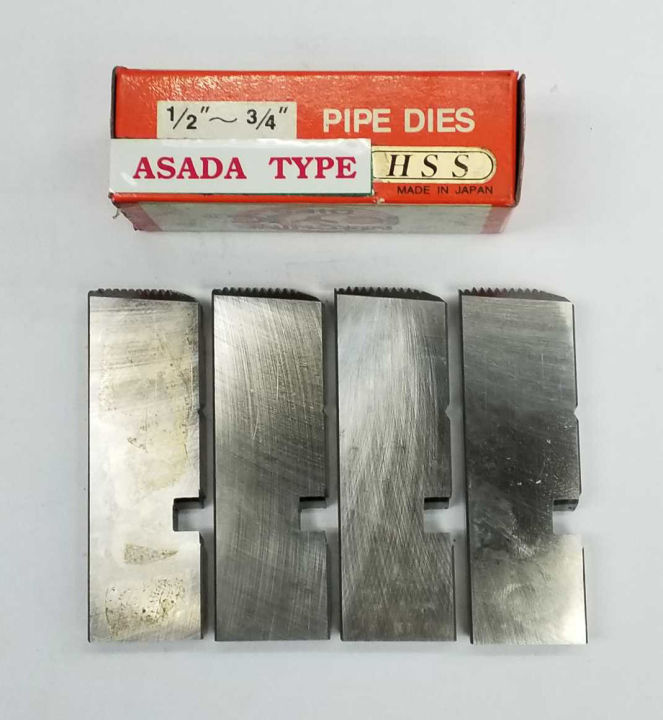 KYK BSPT Thread HSS Pipe Dies For Machine Type ASADA / KSU / MCC / REX / China (MADE IN JAPAN ...