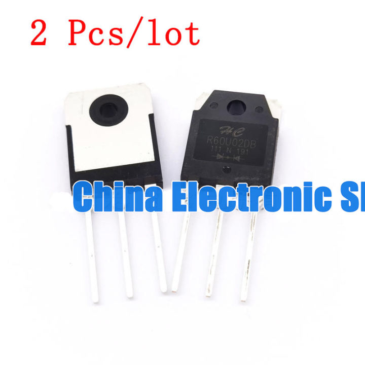 2 Pcs/lot R60U02DB 60A 200V Fast Recovery Diode commonly used in ...