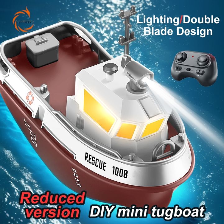 Remote Control Boat 1:32 Mini RC Boat 2.4G High-Speed Remote Control ...