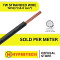 Hypertech TW Stranded Wire # 6/7 - PER METER - Pure Copper Electrical Wire - Proudly Philippine ...