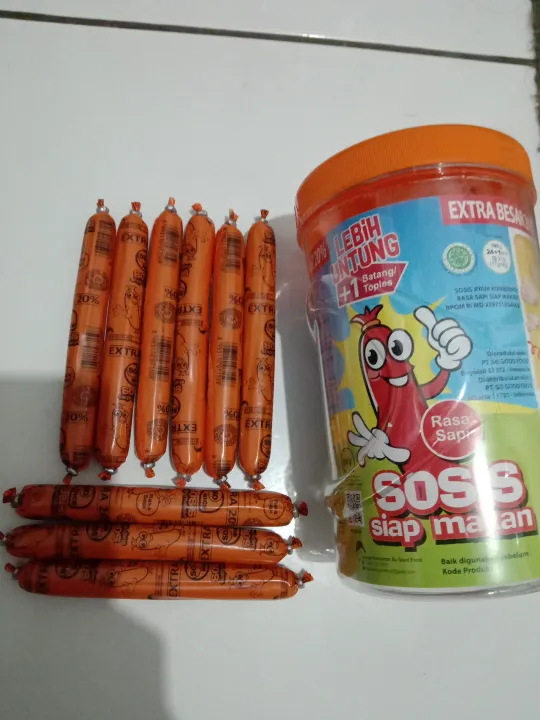 Sosis Siap Makan SOSIS SO NICE Rasa Sapi (SATUAN) | Lazada Indonesia