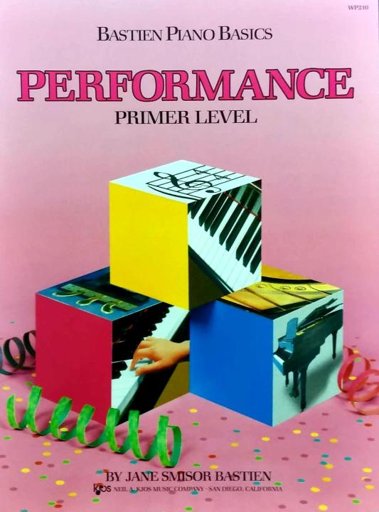 Bastien Piano Basics Performance Primer Level | Lazada
