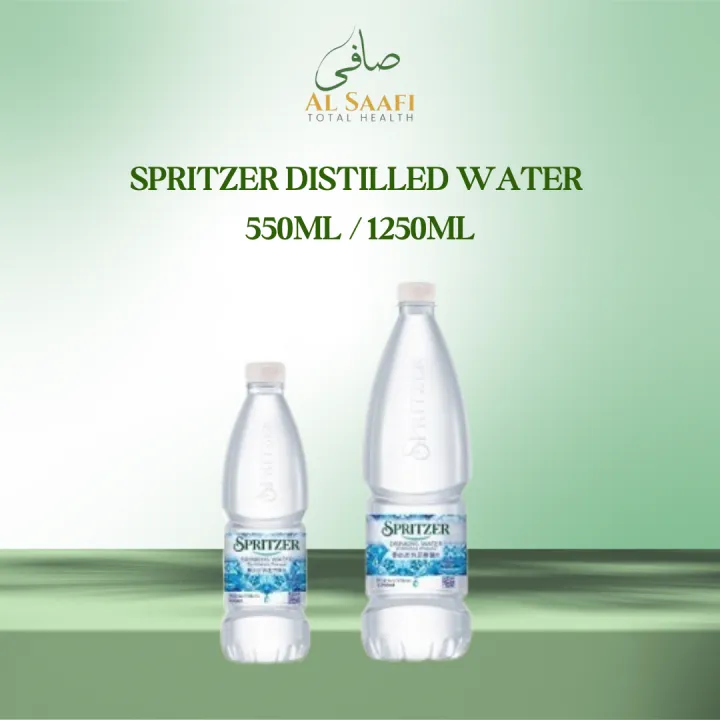 Spritzer Distilled Water 550ML / 1250ML | Lazada