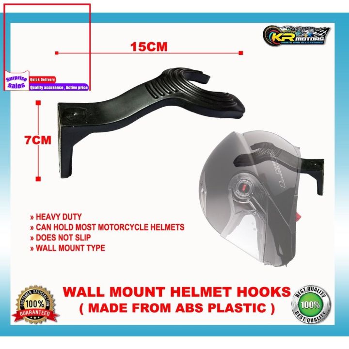 Wall Mount Helmet Hooks - High Quality | Lazada PH