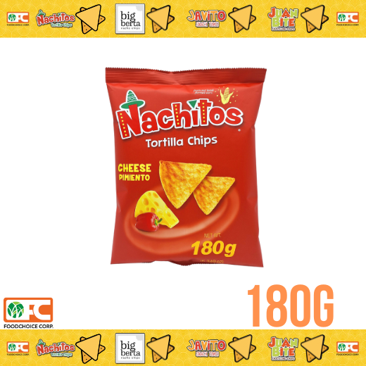 FoodChoice Nachitos Cheese Pimiento (180g) | Lazada PH