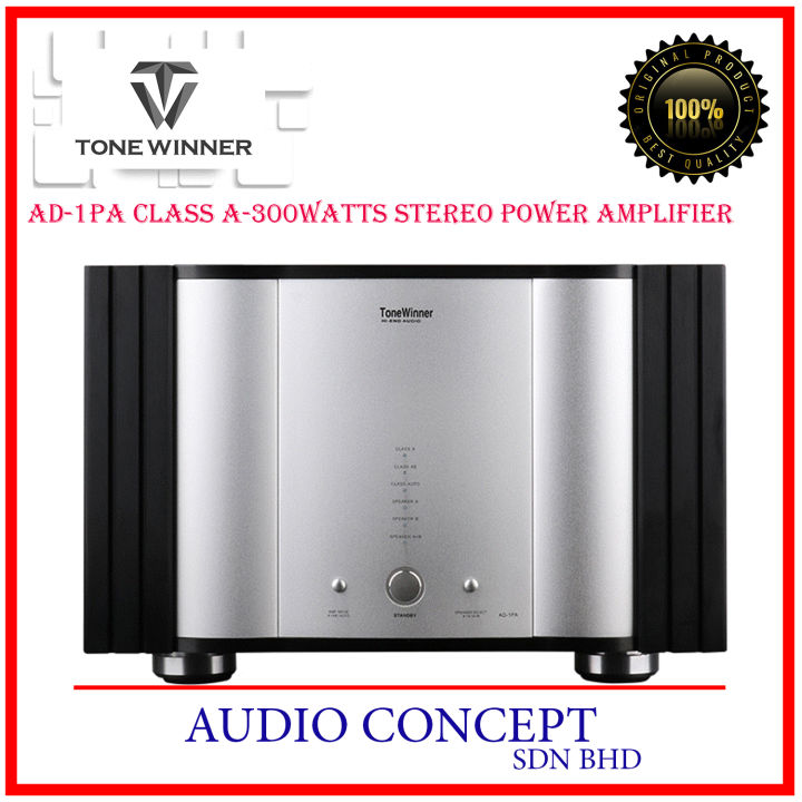 ToneWinner AD-1PA Class A/300Watts Stereo Power Amplifier | Lazada