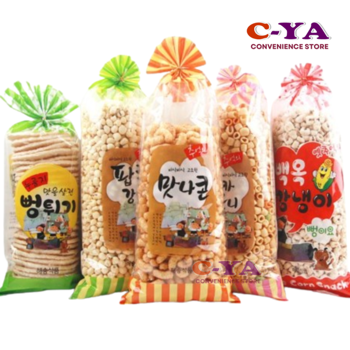 HS Food Korean Traditional Corn Snacks 190g-370g | Lazada PH
