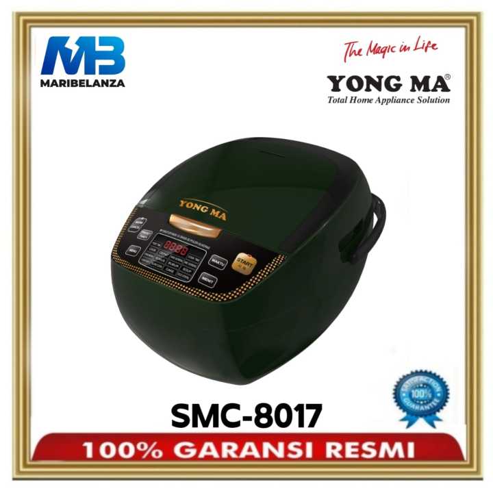 Rice Cooker Magic Com Digital Yong Ma 2 Liter SMC 8017 N / SMC8017 ...