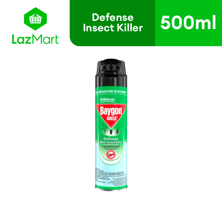 Baygon Shield Defense Multi Insect Killer 500ml | Lazada PH