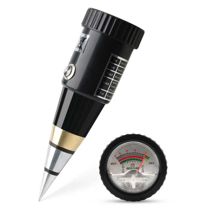 Soil pH Humidity Tester Portable Soil Acidity Tester 2-in-1 Soil Tester ...