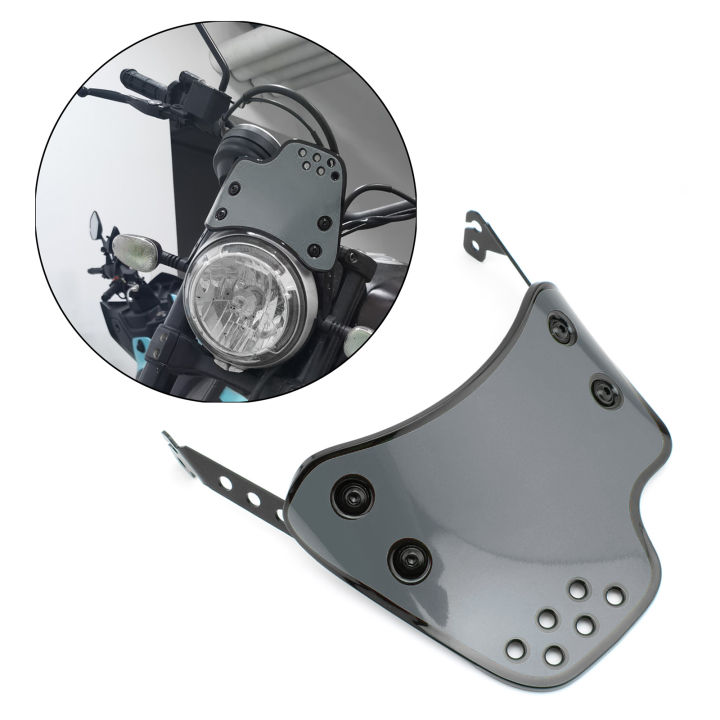 Hicaee Motorcycle Windscreen Windshield Screen Protection for Ducati ...