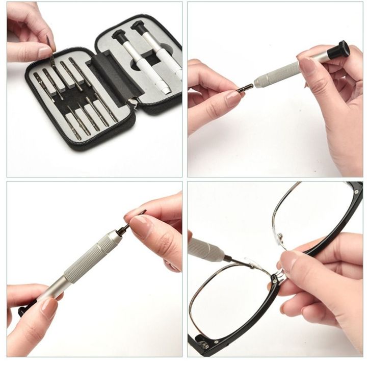 LEYEC 10Pcs Multifunction แว่นตาสกรูเปลี่ยนแว่นตาจมูกแว่นตากันแดดถั่ว ...