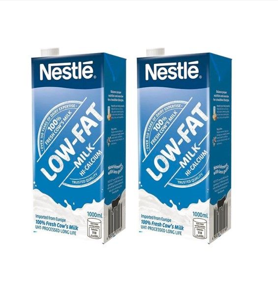 NESTLÉ Low Fat UHT Milk 1L - Pack of 2 | Lazada PH
