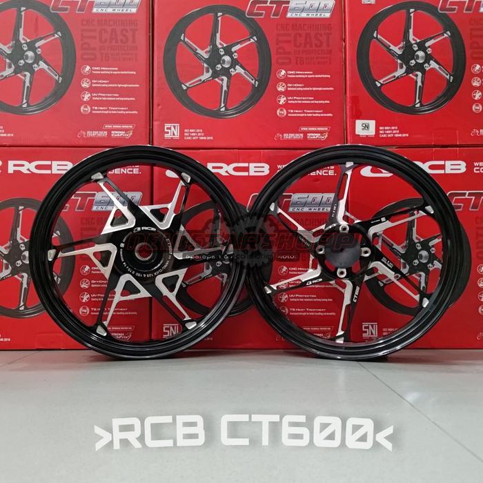 Velg Velek Pelek Racing RCB CT600 CT-600 Sport Rim Palang 6 CNC Honda ...