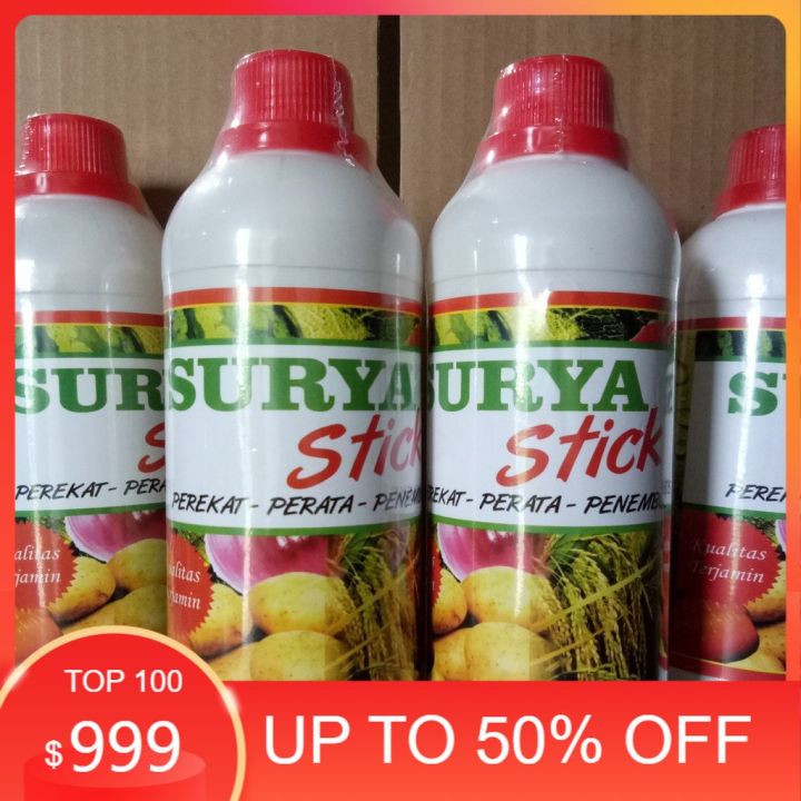 Perekat dan Perata Pestisida /pupuk obat pertanian SURYA STICK 500ml ...