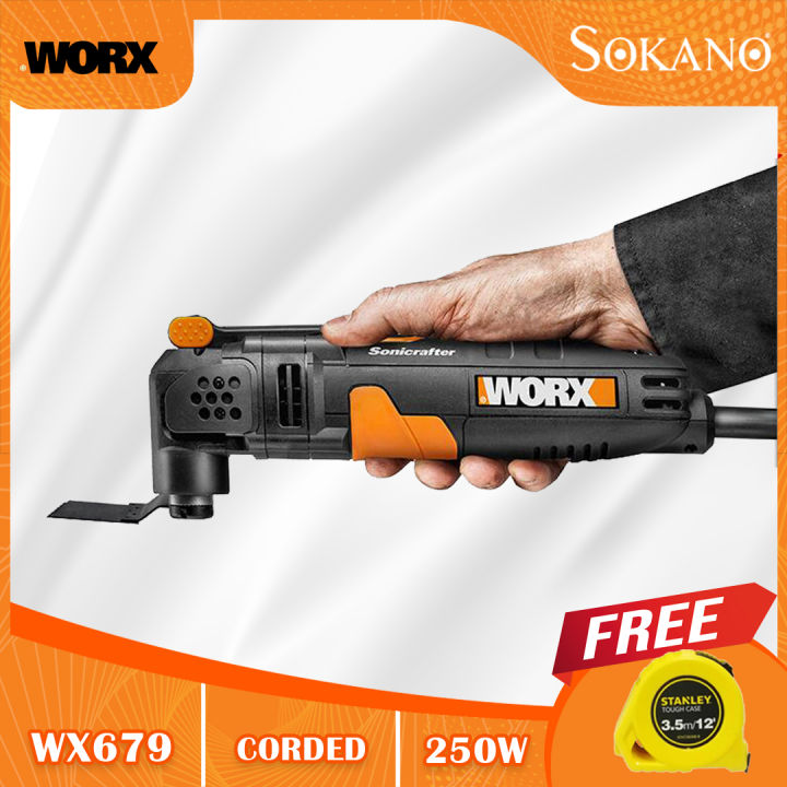 WORX WX679 Universal Hyperlock Oscillating Multi-Tool Sonicrafter With ...