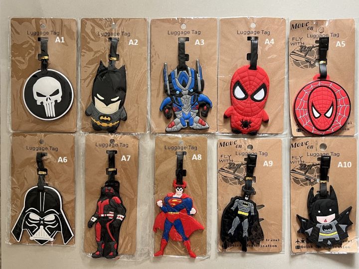 Soft Silicon Cute Bag Tag / Luggage Tag A1 - A10 | Lazada Singapore
