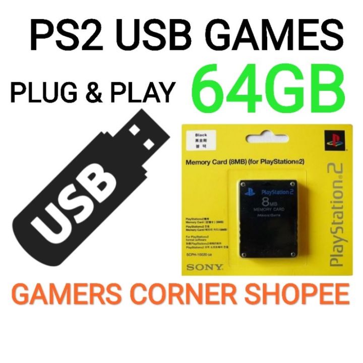 PS2 USB Games USB Games for PS2 Playstation 2 with MCboot Card Funtuna ...