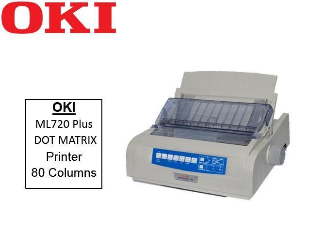 OKI ML790 Plus Dot Matrix Printer SERIAL IMPACT DOT MATRIX PRINTERS (SIDM) 24 Pin ML 790 ...