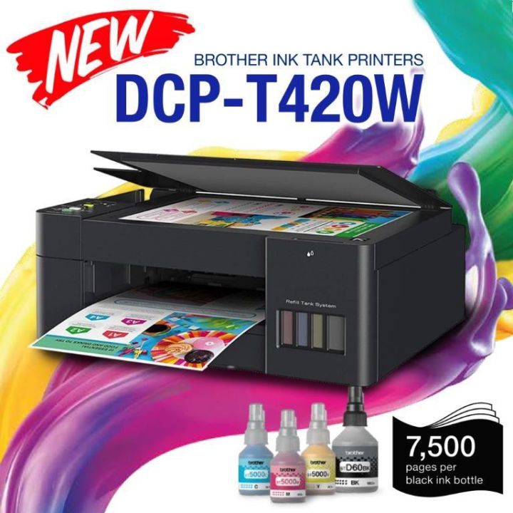 BROTHER T520W T420W T220 T720DW T920DW T310 T710W ALL IN ONE PRINTER ...