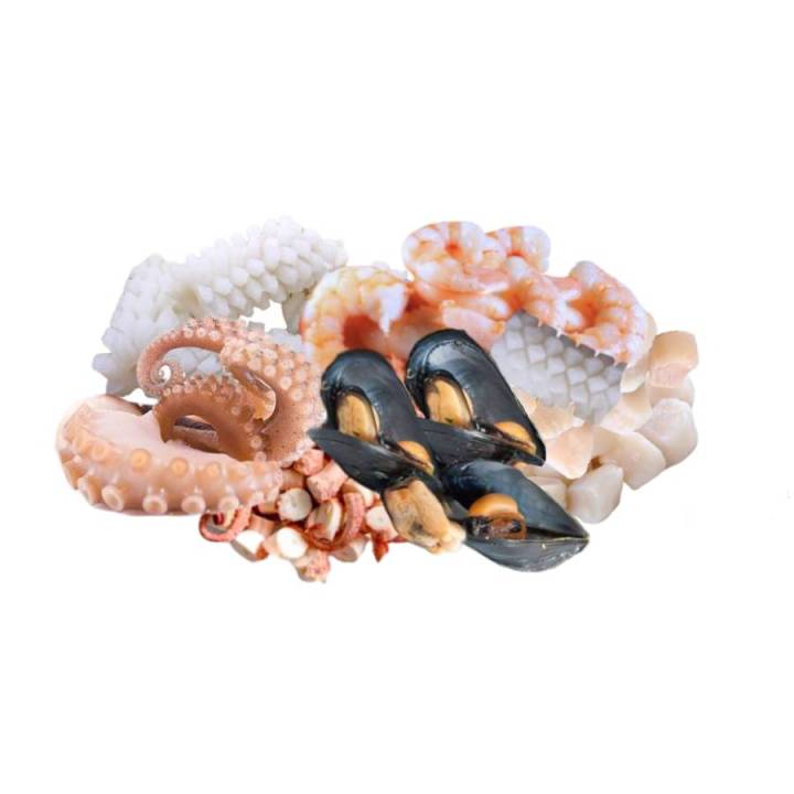 Frozen [Pre-Cooked] Mixed Seafood (500g) | Lazada PH