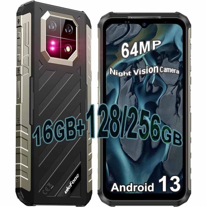 【Official shop】Ulefone Armor 22 Rugged Smartphone Unlocked 2023, MTK Helio G96 16GB+256GB ...