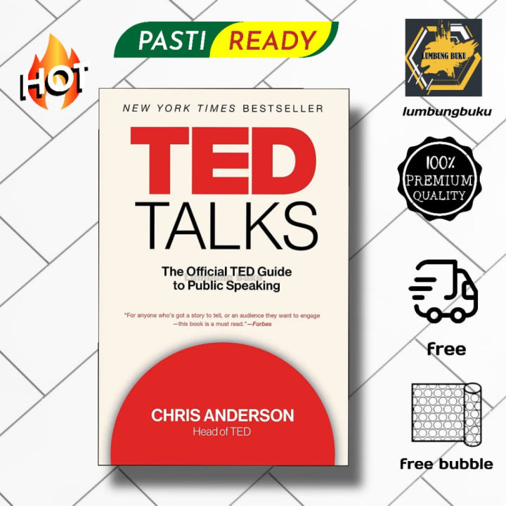 Ted Talks: The Official TED Guide to Public Speaking by Chris Anderson ...