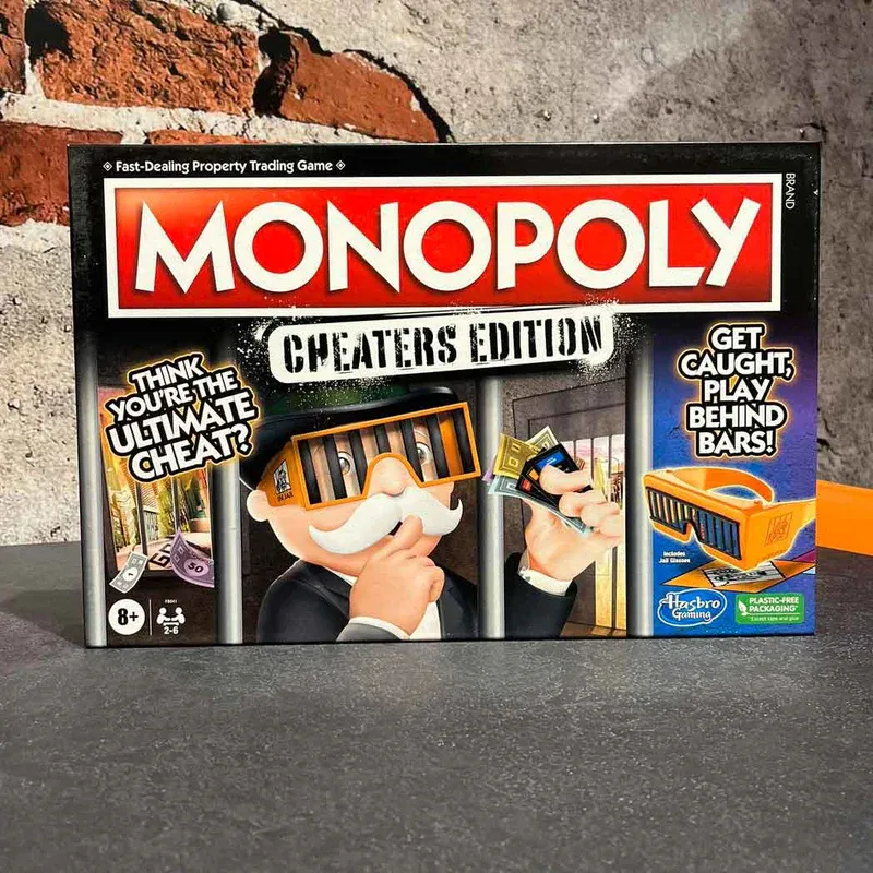 Monopoly Cheaters Edition Behin Bars by Hasbro (ORIGINAL HASBRO ...