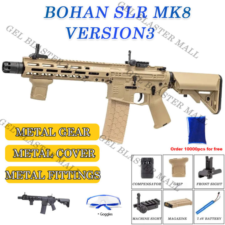 Bohan SLR MK8 Electric Automatci Battery Operated Gel Blaster Toy For ...