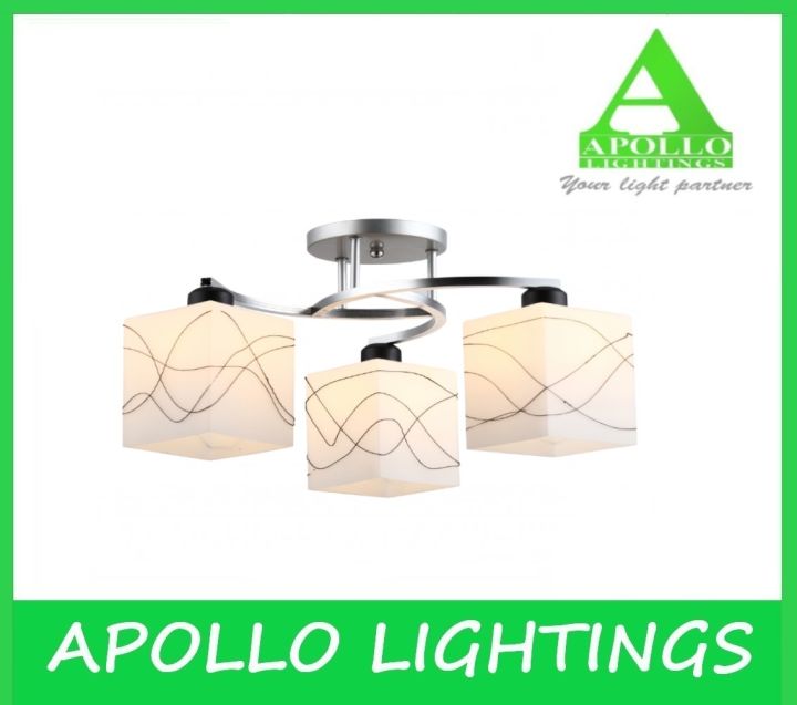 APOLLO LOW CEILING LAMP - LC-313-3 | Lazada PH