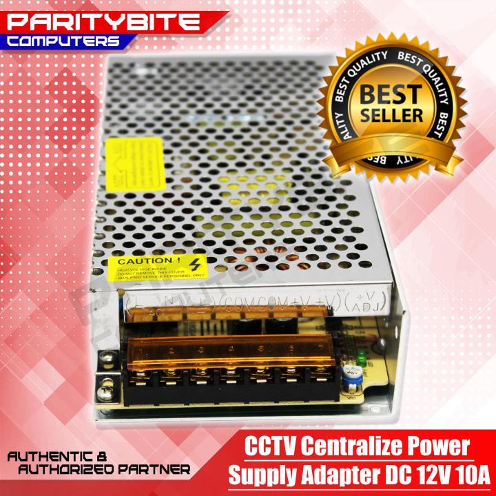 CCTV Centralize Power Supply Adapter DC 12V 10A | Lazada PH