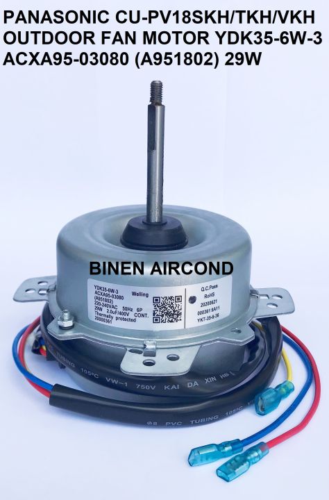 [ORIGINAL/GENUINE] PANASONIC AIRCOND CU-PV18SKH/PV18TKH/PV18VKH OUTDOOR ...