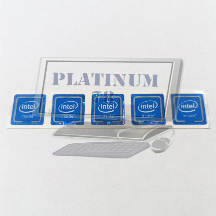 Sticker Stiker Logo intel inside Celeron Skylake Original | Lazada ...