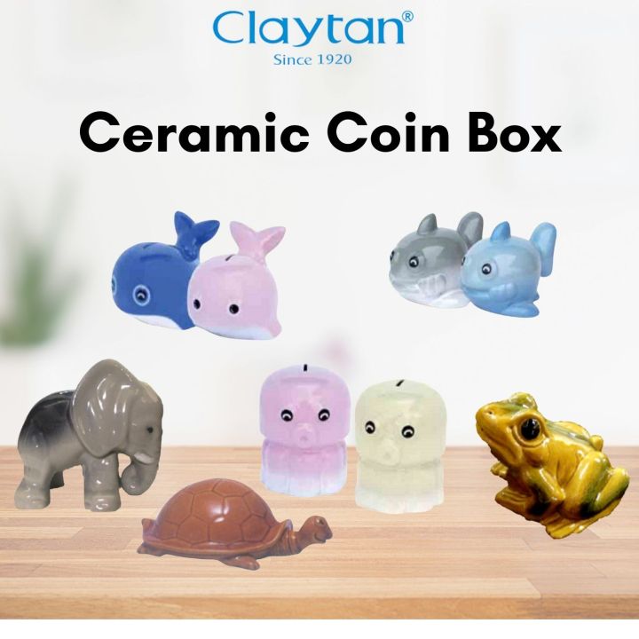 [Ready Stock]Ceramic Cute Coin Box Money Saving Box -Kid Toy-Birthday ...