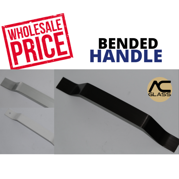 AC GLASS: BENDED DOOR HANDLE (PLAIN) - 1 pc | Lazada PH