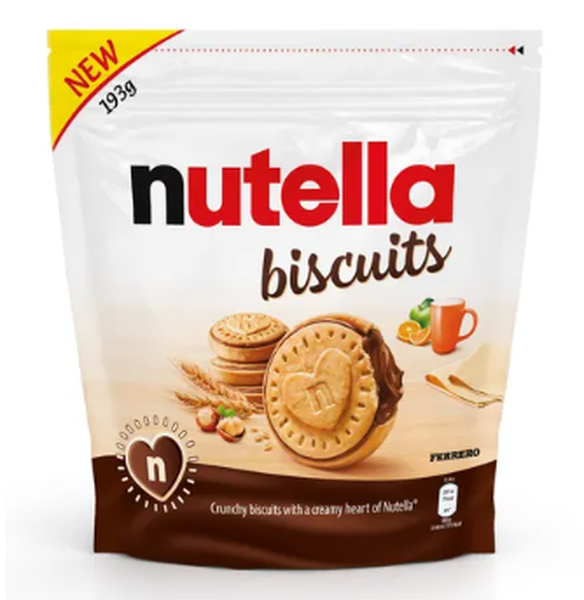 [WHOLESALE PRICE] Nutella Ferrero Biscuits T14 193.2g | Lazada