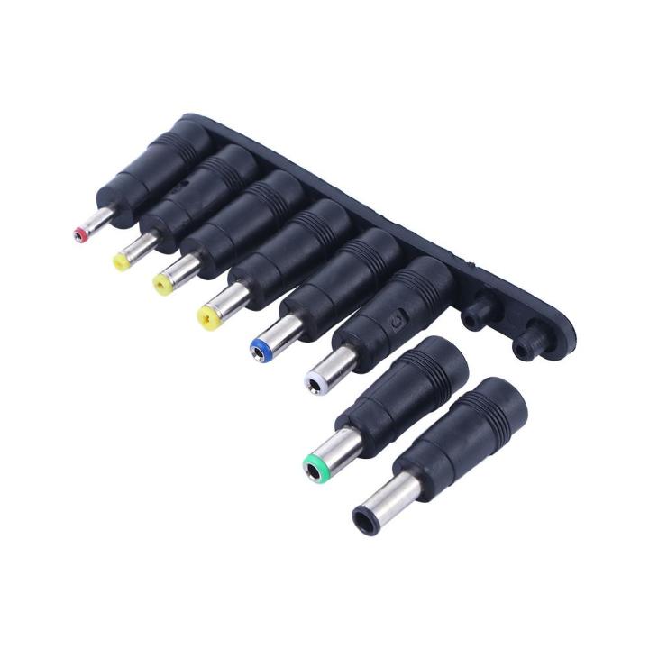 AINETTE Universal 5.5 2.1mm 8 in 1 Power Cord Conversion Plug Laptop ...