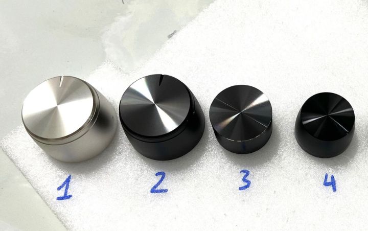 CÁC LOẠI NÚM NHÔM PHAY XỊN XÒ DENON MARANTZ PIONEER…( xem chi tiết mô ...
