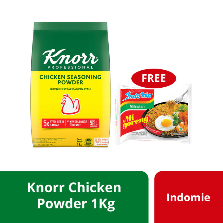 Knorr Chicken Seasoning Powder Refill 1KG Free Indomie | Lazada Indonesia