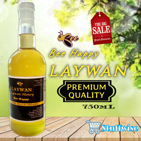Laywan from Quezon Province 100% Pure Honey Bee Organic & Raw 750ml ...